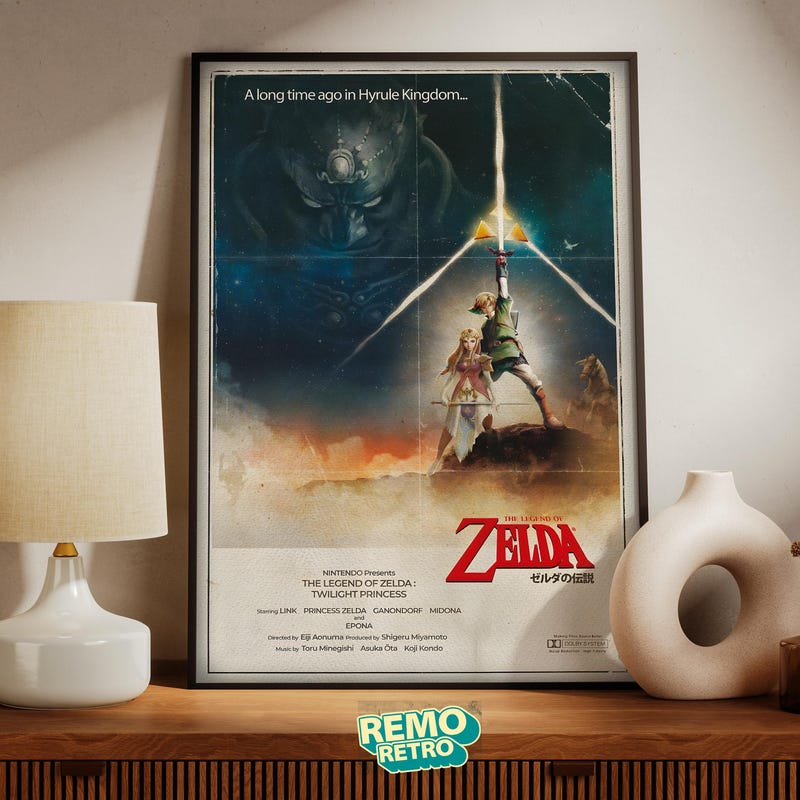 Zelda Poster - Etsy