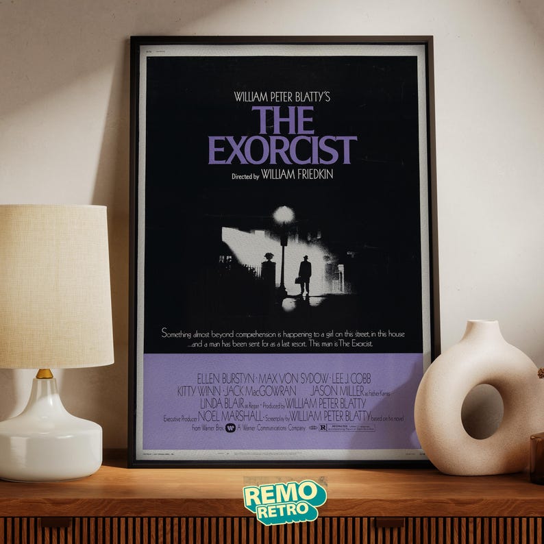 The Exorcist Poster Wall Art Wall Prints Home Decor Canvas Print Gift ...