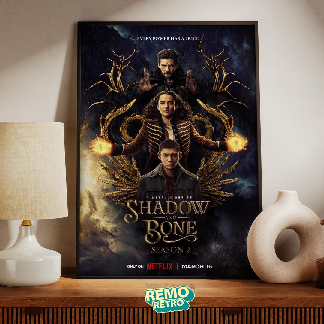 Shadow and Bone Poster Wall Art Wall Prints Home Decor Canvas Print ...