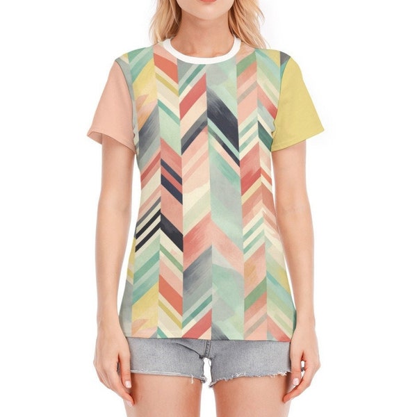 Chevron T Shirt - Etsy
