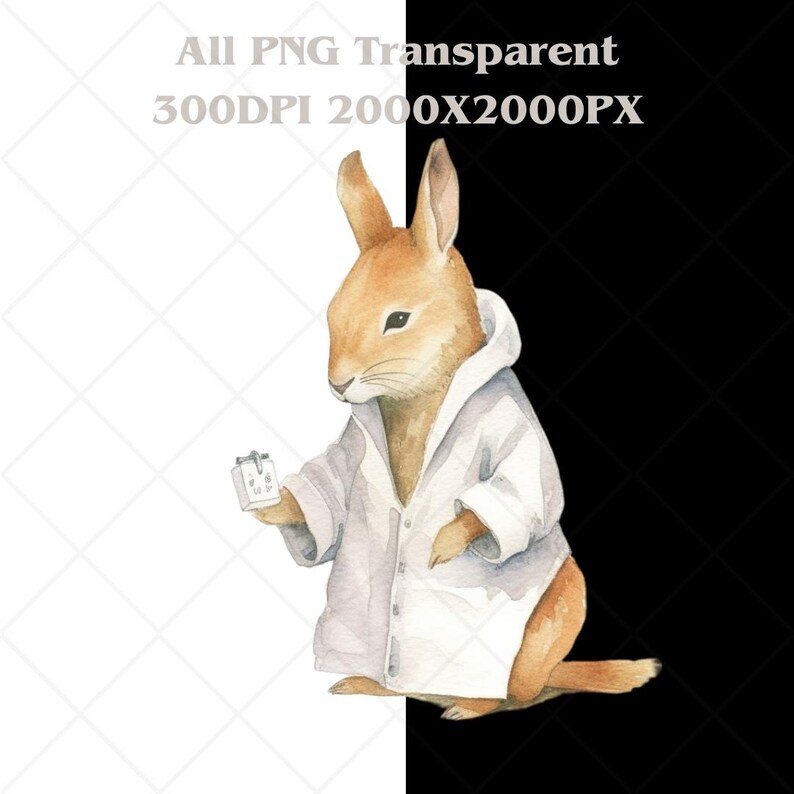 Watercolor Squirrels Spa Day Collection High-quality Transparent Pngs ...