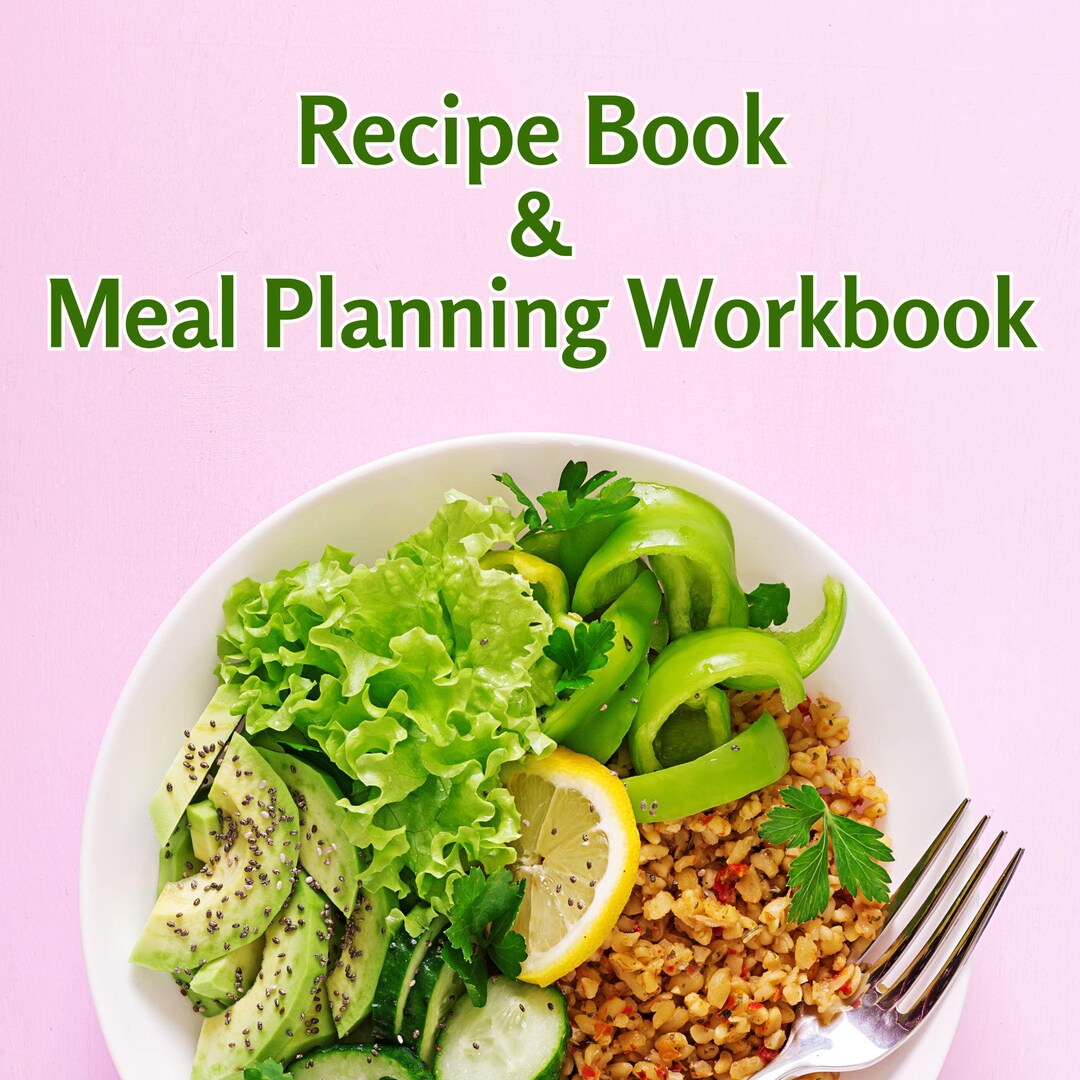 By a Registered Dietitian- 2 Files Included. Recipe Book With 13 ...