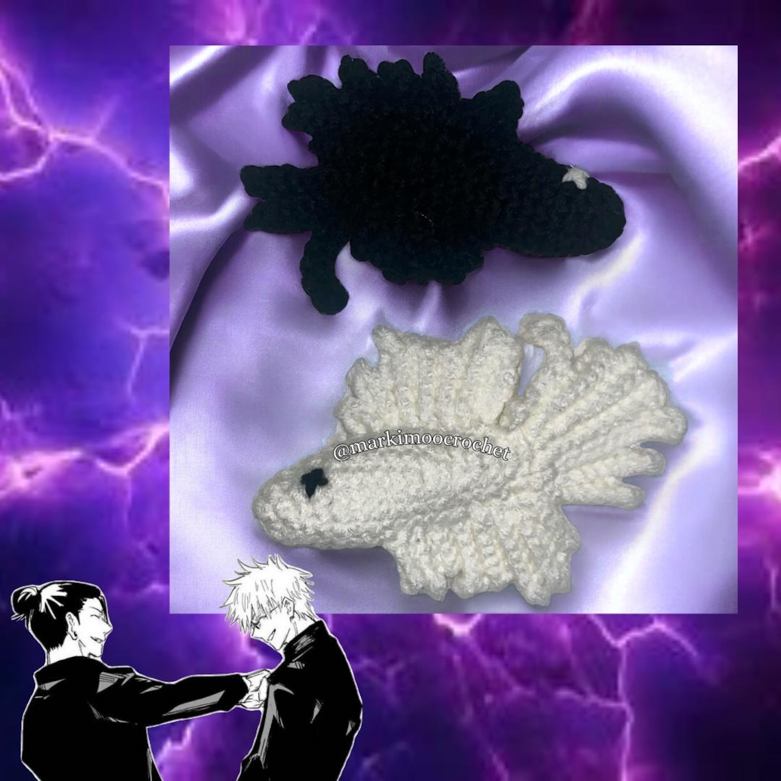 JJK Satosugu Inspired Beta Fish - Etsy