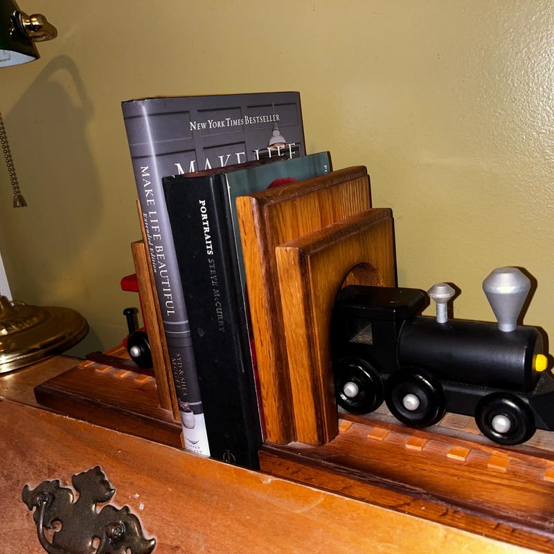 Train Bookends - Etsy