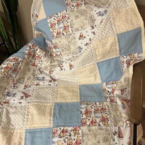 Winnie the Pooh Baby Quilt Winnie the Pooh Nursery Bedding Cute, Cozy, & Perfect Gift for ...