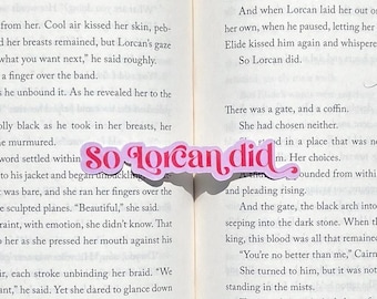 So Lorcan Did | Throne of Glass Sticker | Lorcan Salvaterre | Sarah J ...