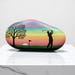 Hand Painted Golf Rock, Golf Painted Rock, Gift for Golf Fan, Golf Rock ...