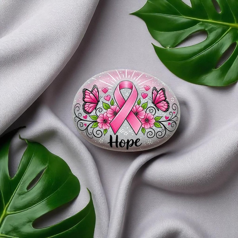 Cancer Rock Art - Etsy