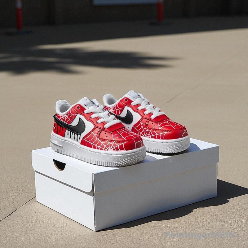 Custom Spider Air Force 1 - Etsy