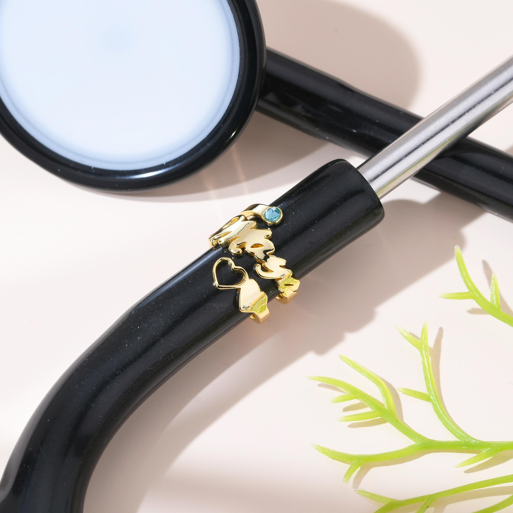 Custom Stethoscope ID Tag, Stethoscope Name Charm, Stethoscope ...