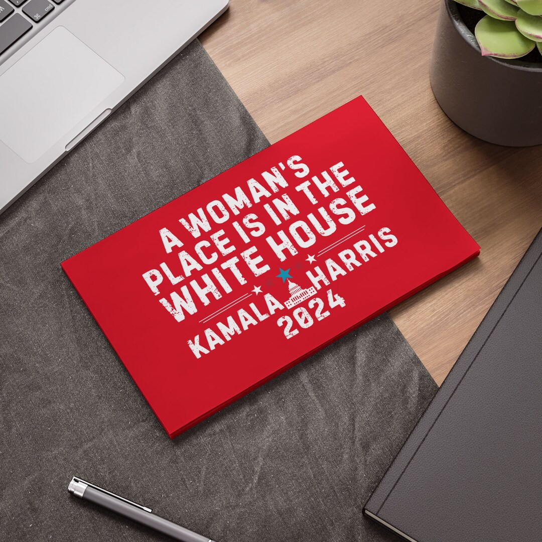 Kamala Harris Sticky Note Election 2024 Post It Vote President Harris ...