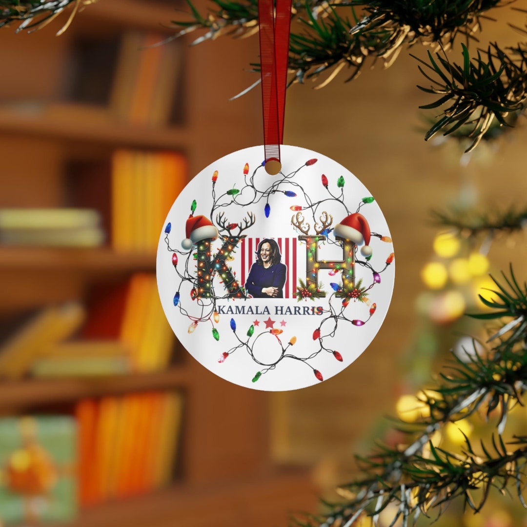 Kamala Ornament, Patriotic Ornament for Democrat Female Leaders ...