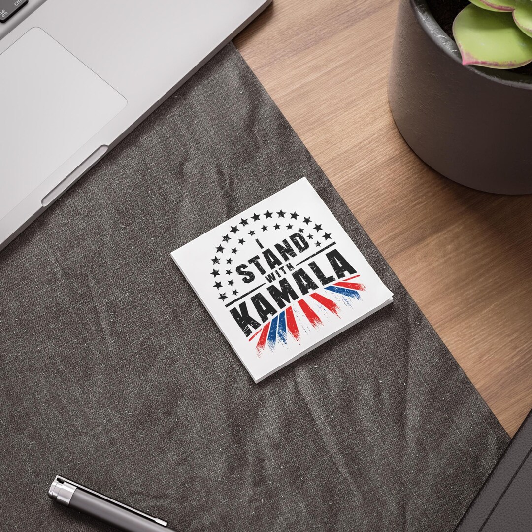 Kamala Harris Sticky Note Election 2024 Post It Vote President Harris ...