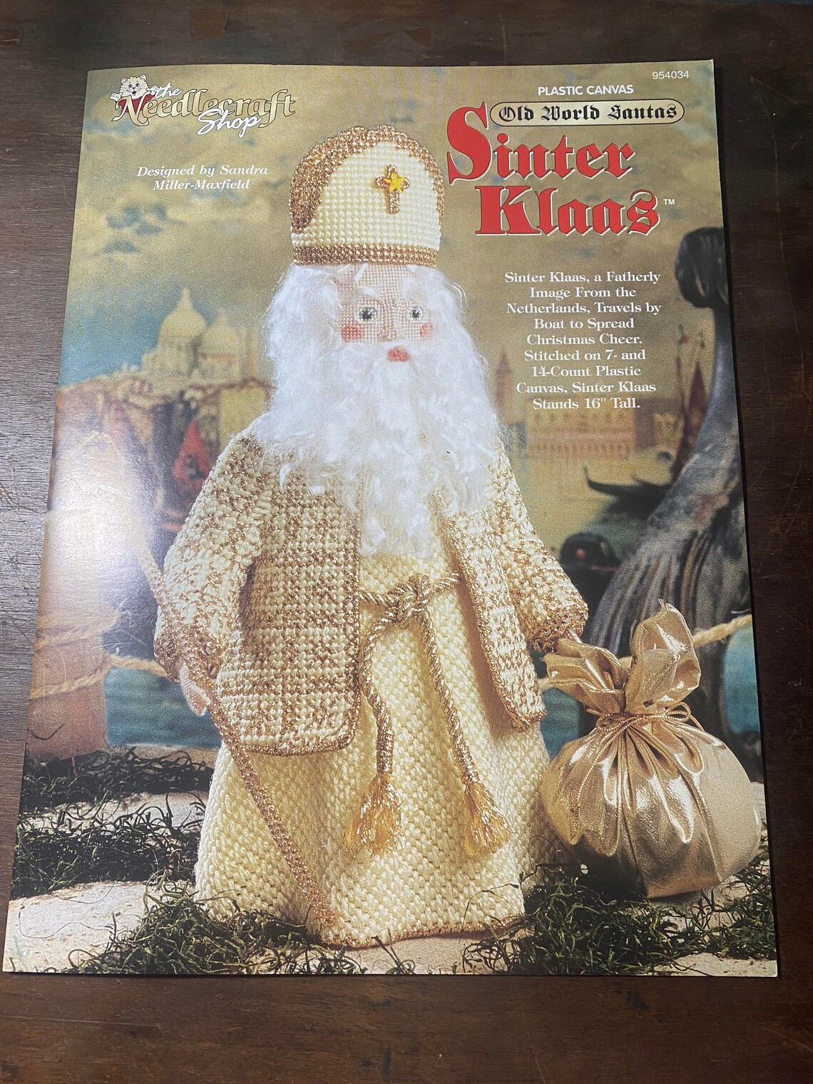 Old World Santa- Sinter Klaas. Plastic Canvas Digital Download - Etsy