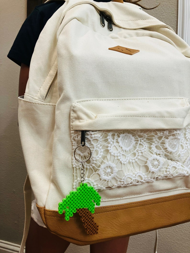 Pixel Palm Tree Keychain, Summer Vacation Charm - Etsy