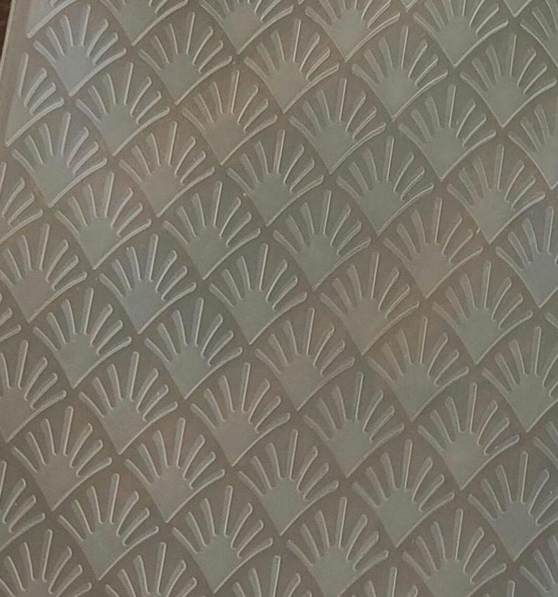 Palm Tree Embossing Folder by Cuttlebug With Provo Craft. A6 Size 4 1/4 ...