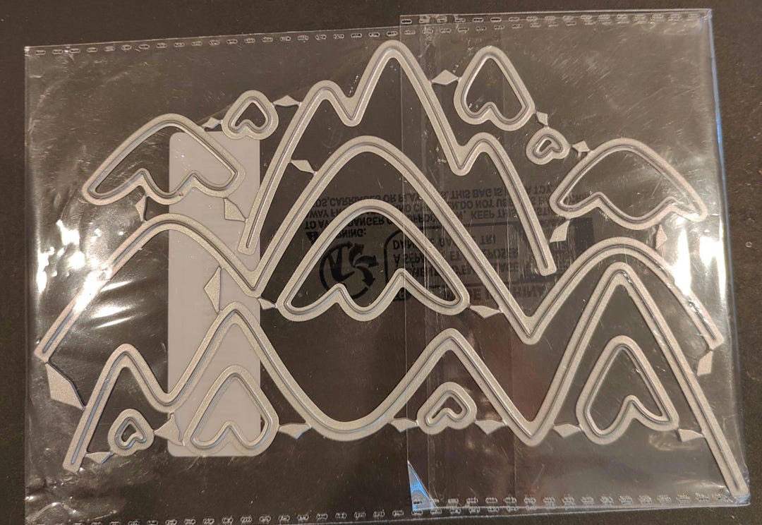 Snowy Mountain Dies by Ink Road Stamps - Etsy