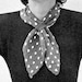 1950s Polka Dot Scarf and Beret Knitting Pattern (PDF Digital Download ...