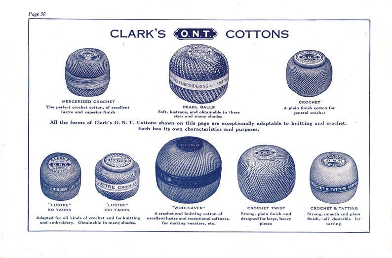 Vintage Tunisian Crochet Sweater Pattern - Clark's ONT Knitting and ...