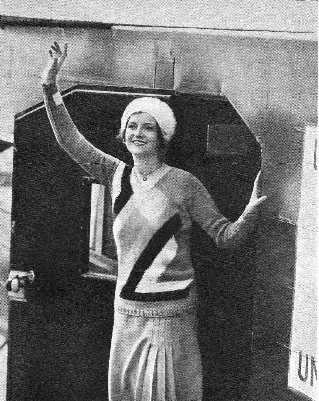 1920s Sweater Knitting Patterns | 2 Vintage Women's Art Deco Sweaters ...