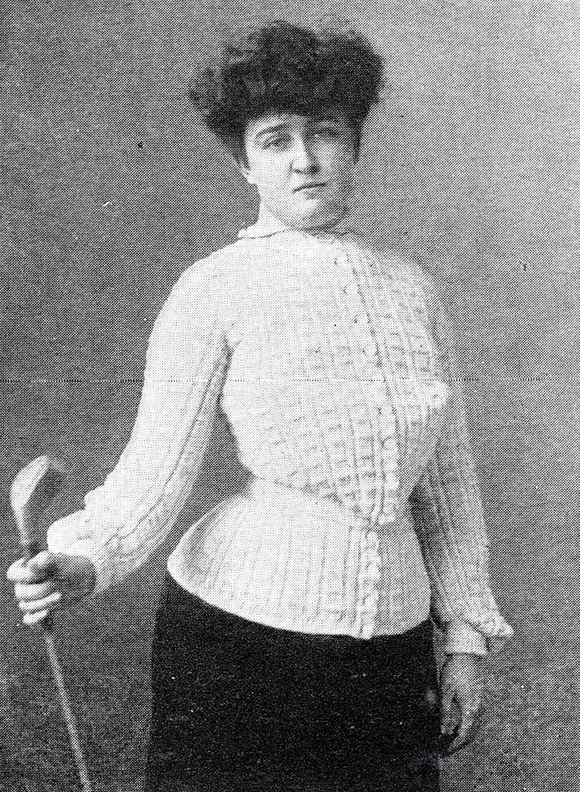 Edwardian Sweater Knitting Pattern | Antique 1900s Women's Collared ...