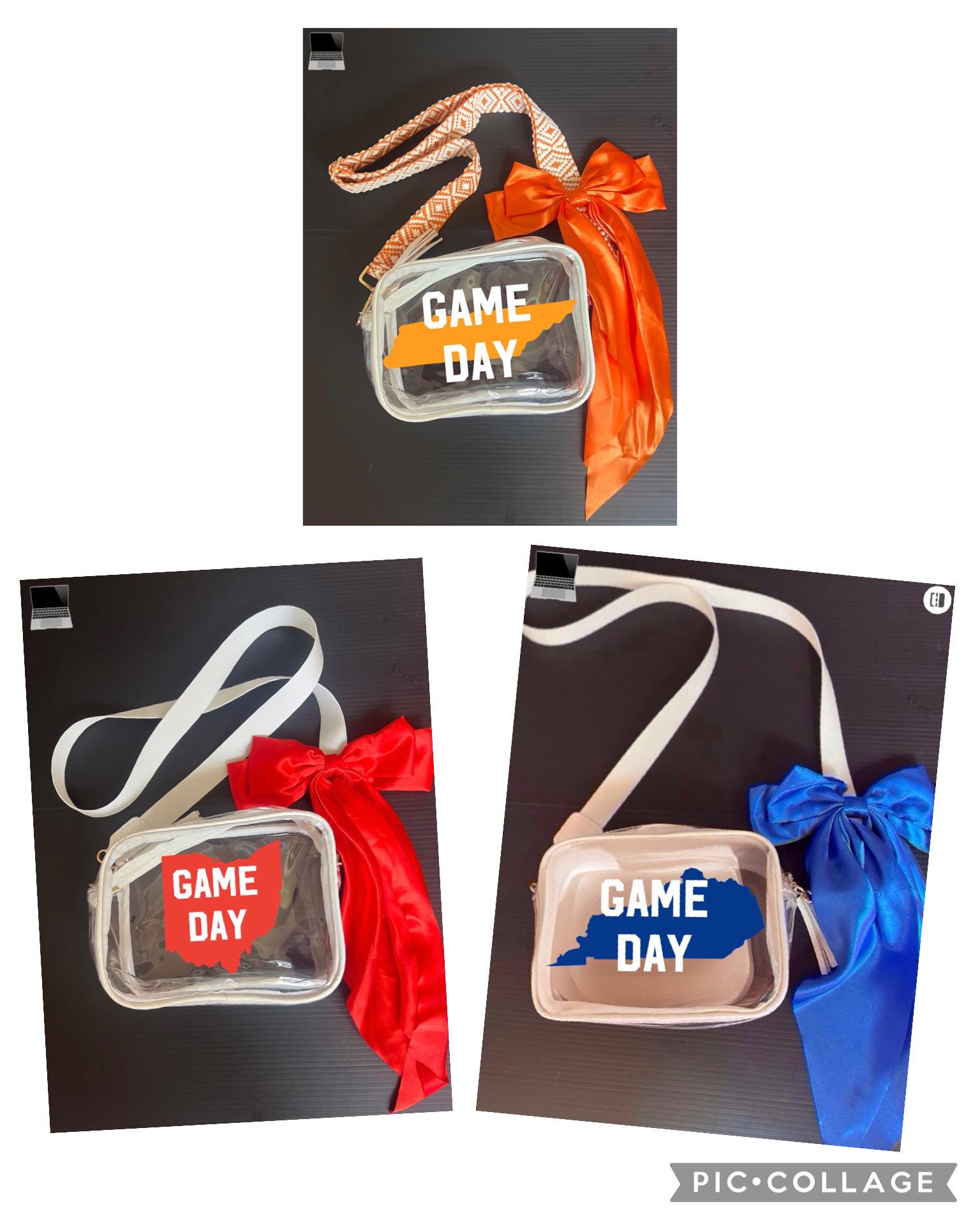 Custom Clear Stadium Bags Game Day - Etsy