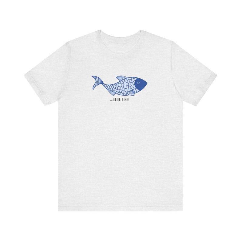 Blue Fish Shirt Fish Aesthetic T-shirt Sea Animals T-shirt Bohemian ...