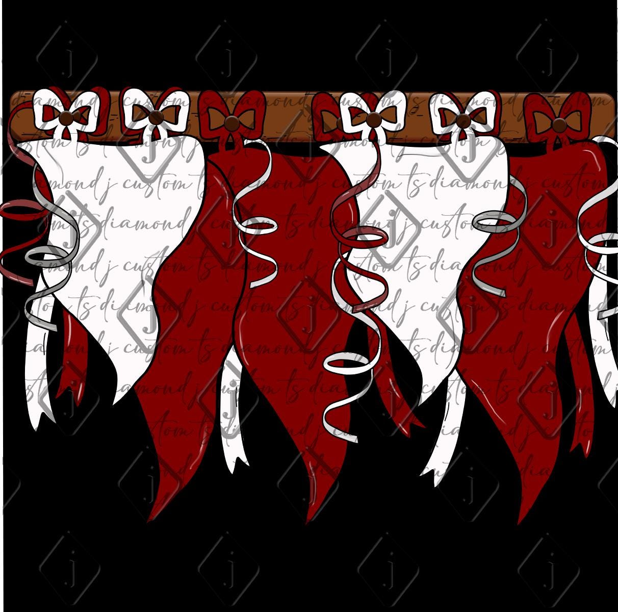 Pennant Banner PNG, Maroon and White, Homecoming Pennant, School Spirit ...