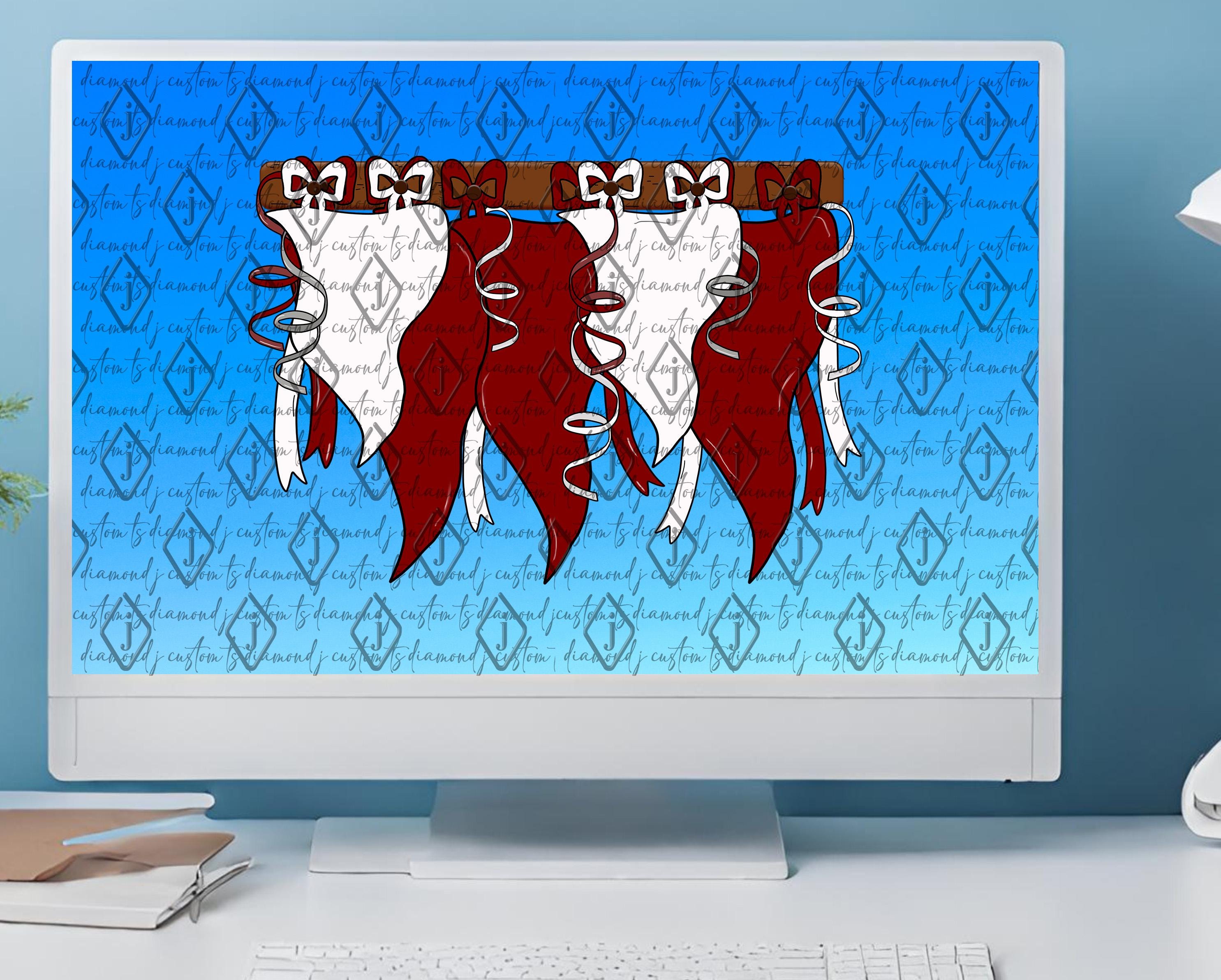 Pennant Banner PNG, Maroon and White, Homecoming Pennant, School Spirit ...