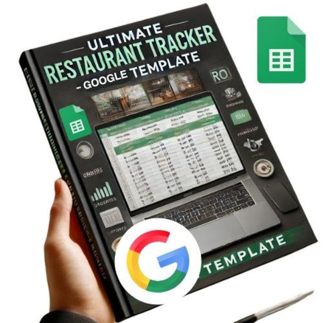 Restaurant Tracker Google Sheet Template: Order, Expense, and Menu ...
