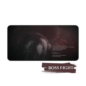 Malenia Elden Ring Large Mousepad Custom Gaming Desk Mat Dark Souls Art ...