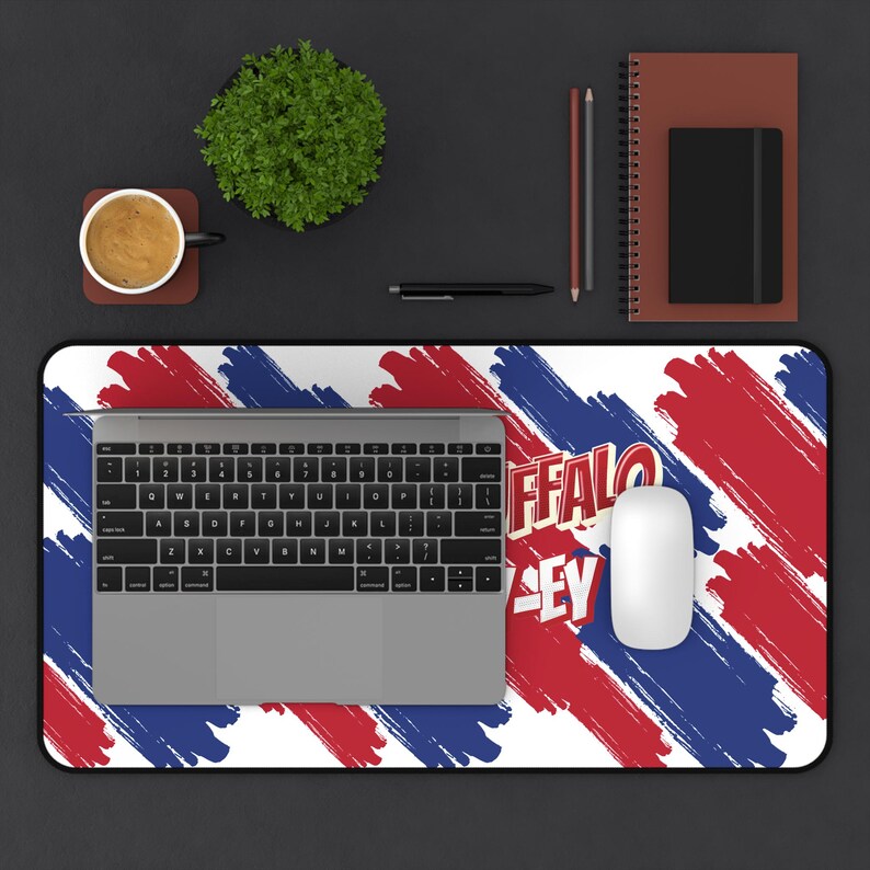 Buffalo Fans Desk Mat, Let's Go Buffalo, Buffalo Theme Home/office ...