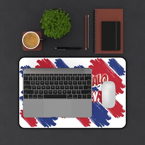 Buffalo Fans Desk Mat, Let's Go Buffalo, Buffalo Theme Home/office ...