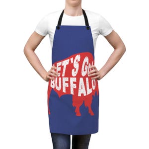 Buffalo Bills Apron, Let's Go Buffalo, Bills Apron, Buffalo Bills, Gift ...