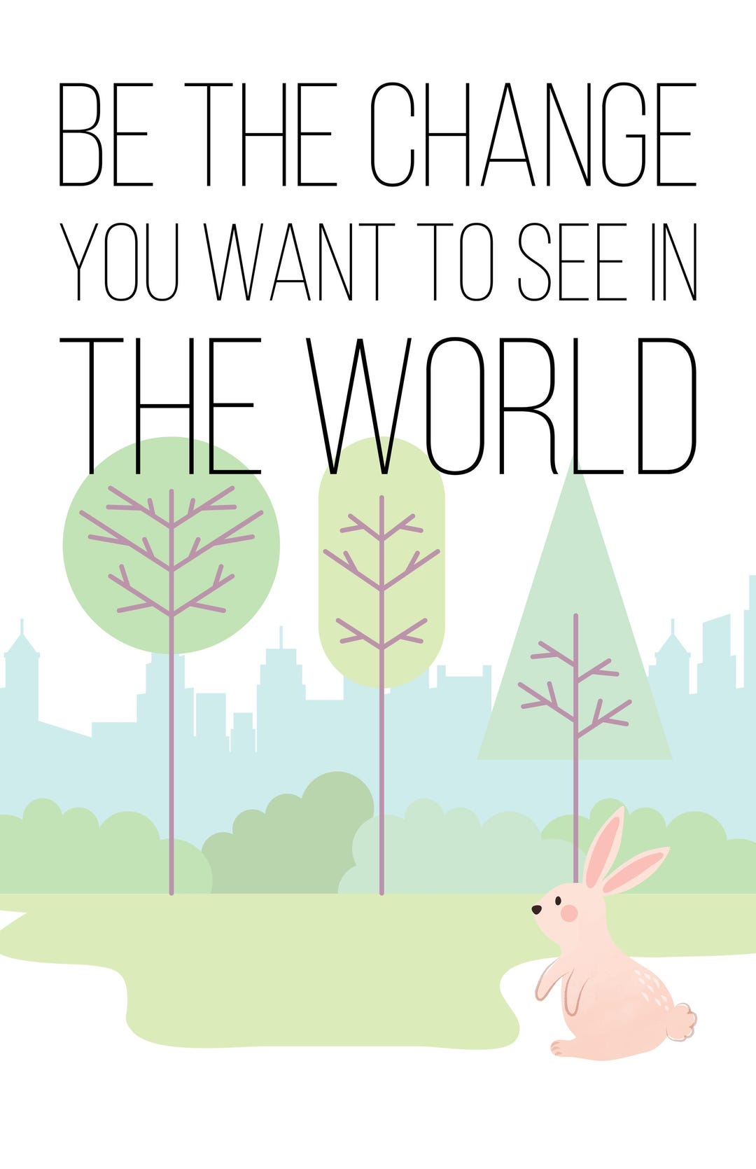 Motivational Woodland Posters - Etsy