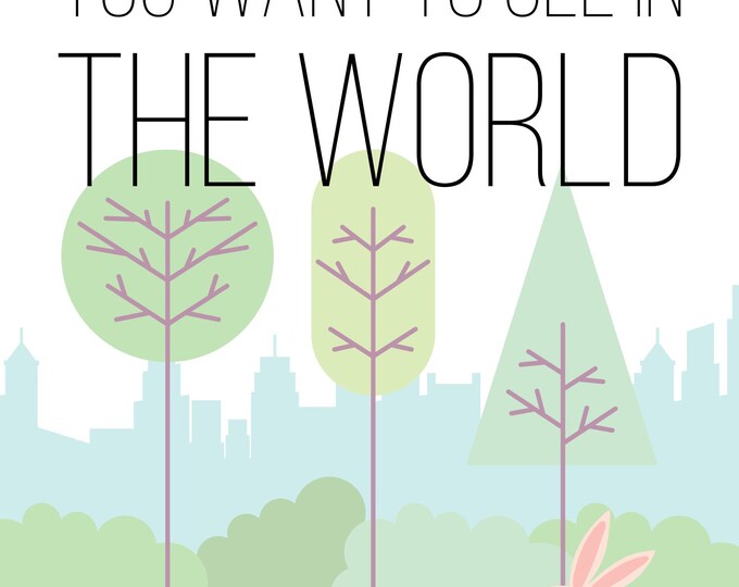 Printable Motivational Woodland Theme Classroom Posters, Instant ...