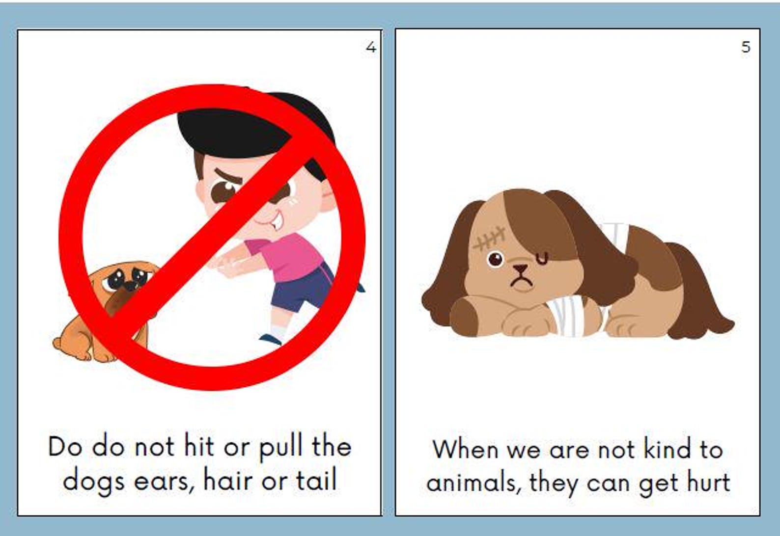 I Can Be Kind to Pets Social Story - Etsy