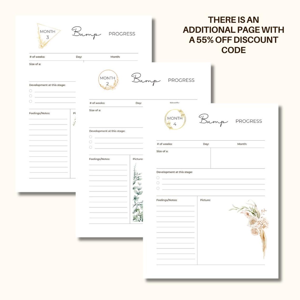 Printable Surrogacy Journey Journal for Gestational Carrier | Keepsake ...