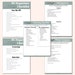RV Trip & RV Life Worksheets fillable / Editable // Rv Living ...
