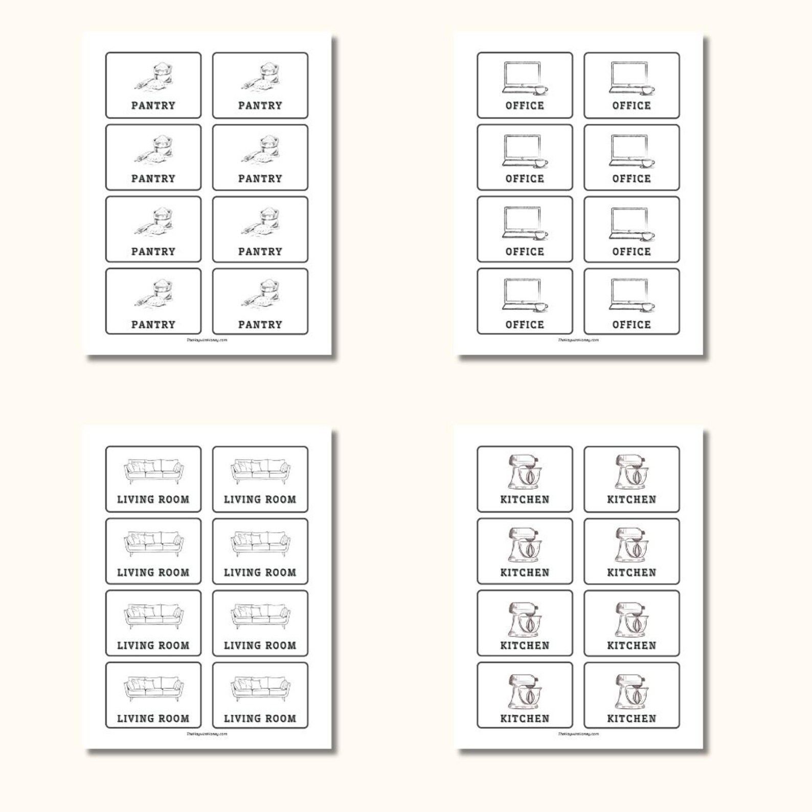 Moving Packet // Printable and Fillable Checklists - Etsy