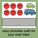 Road Trip Progress Activity // Printable - Etsy