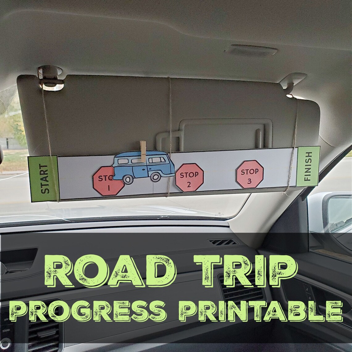 Road Trip Progress Activity // Printable - Etsy