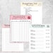 Moving Packet // Printable Checklists & Worksheets - Etsy