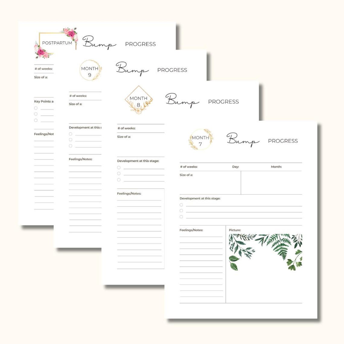 Printable Surrogacy Journey Journal for Gestational Carrier | Keepsake ...