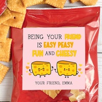 Editable Popcorn Valentine Card Tag Printable You Make My Heart Pop, US ...