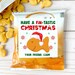 Cute Christmas Goldfish Labels, Gold Fish Snack Label, Christmas School ...