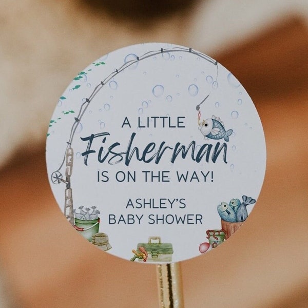 Fishing Themed Shower Favors - Etsy