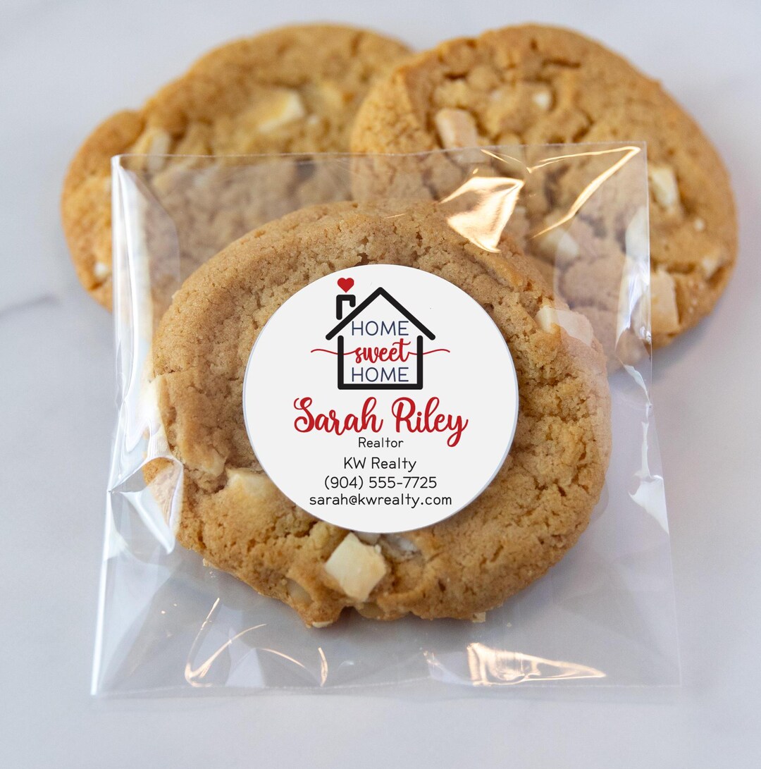 Realtor Open House Labels, 20 Printed Personalized Stickers for ...