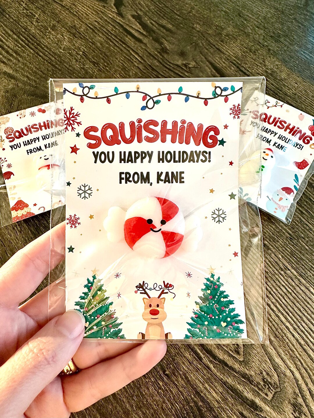 School Christmas Squishy Toy Party Favors, Holiday Class Party Favor ...