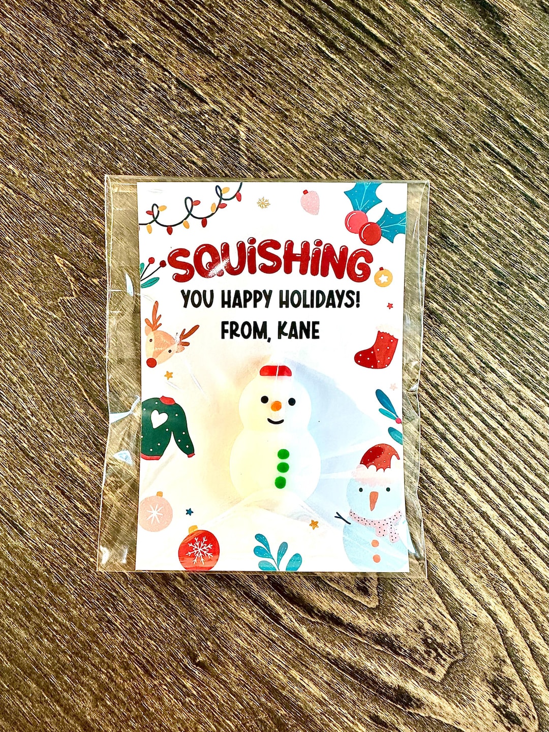 School Christmas Squishy Toy Party Favors, Holiday Class Party Favor ...